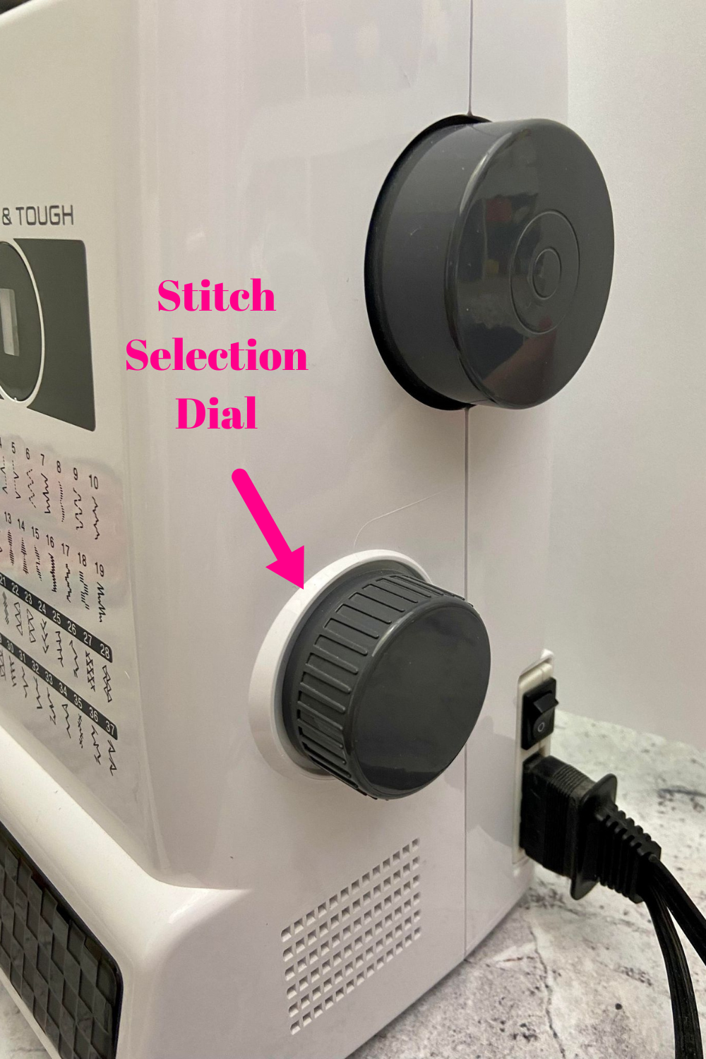 The Different Parts Of A Sewing Machine - NeedlesnBeadsnSweetasCanbe