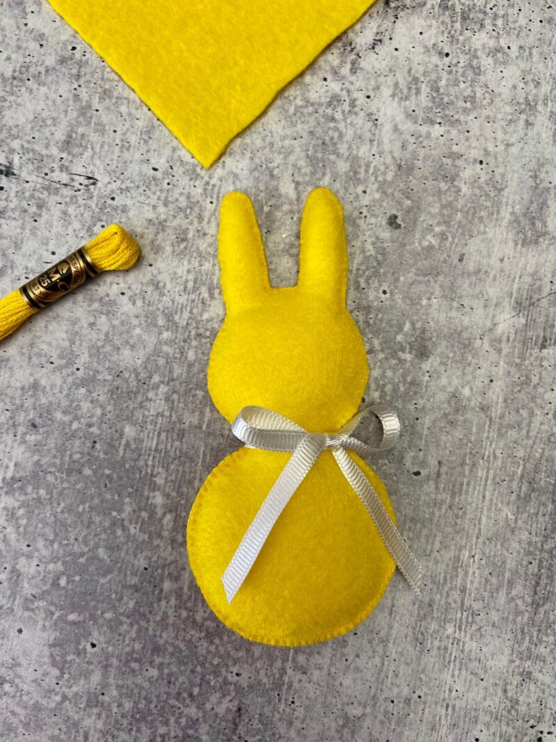 Easy DIY Felt Bunny Sewing Pattern: Free Printable Template ...