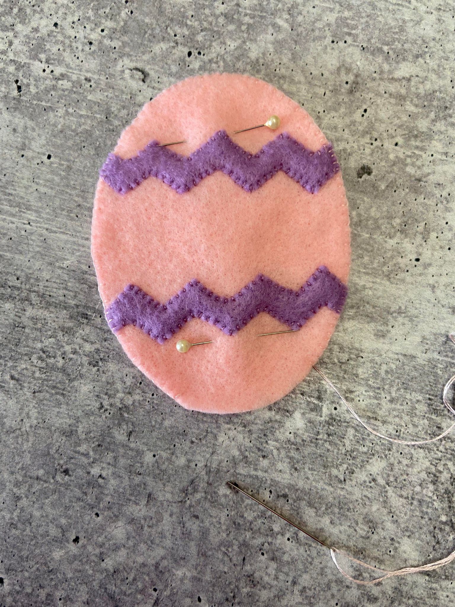 Easy Easter Egg Felt Pattern: Free Printable Template ...