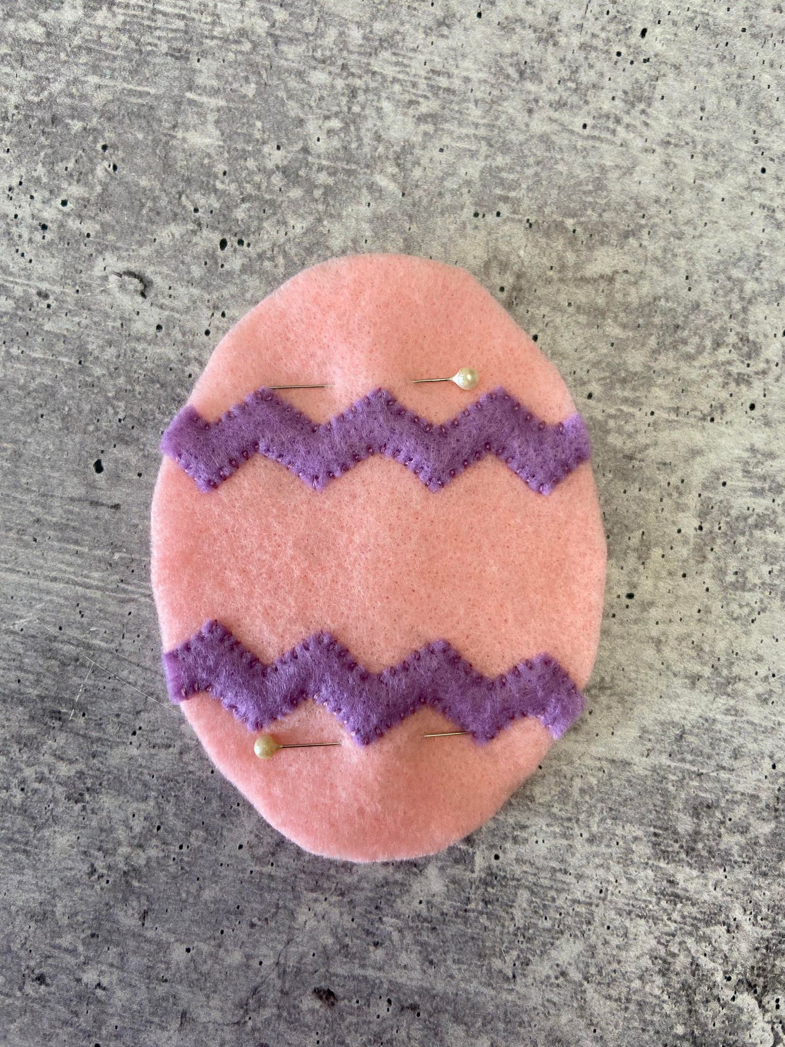 Easy Easter Egg Felt Pattern: Free Printable Template ...