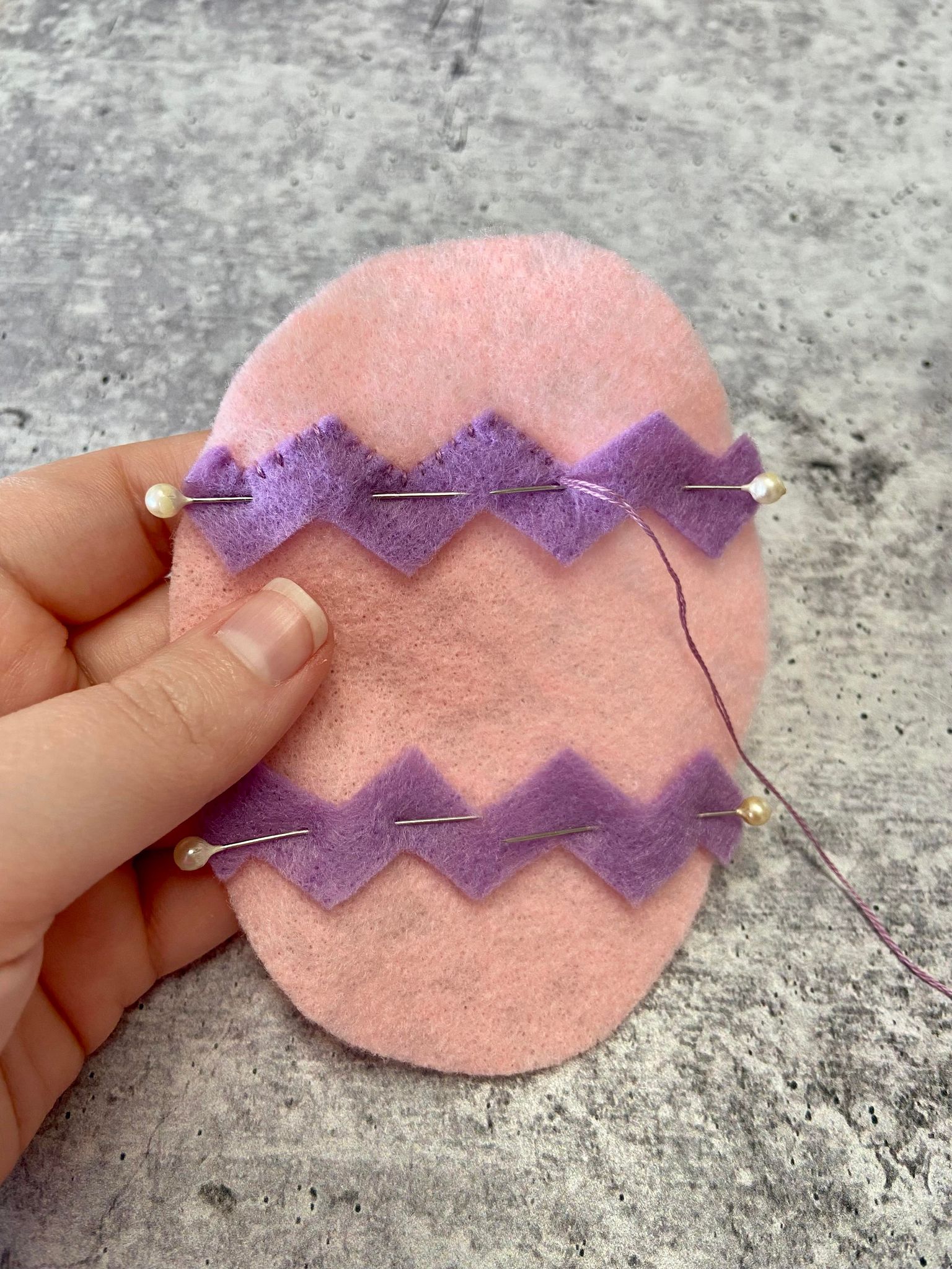 Easy Easter Egg Felt Pattern: Free Printable Template ...