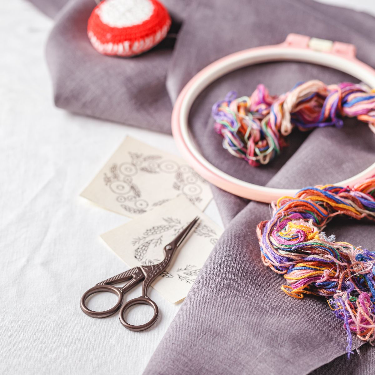 Choosing The Very Best Fabric for Hand Embroidery ...