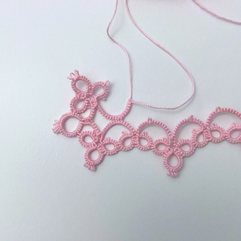 Free Lace Bookmark Shuttle Tatting Pattern Needlesnbeadsnsweetascanbe