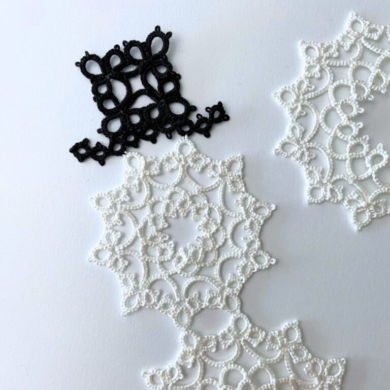 Tatting vs Crochet and What is The Difference - NeedlesnBeadsnSweetasCanbe