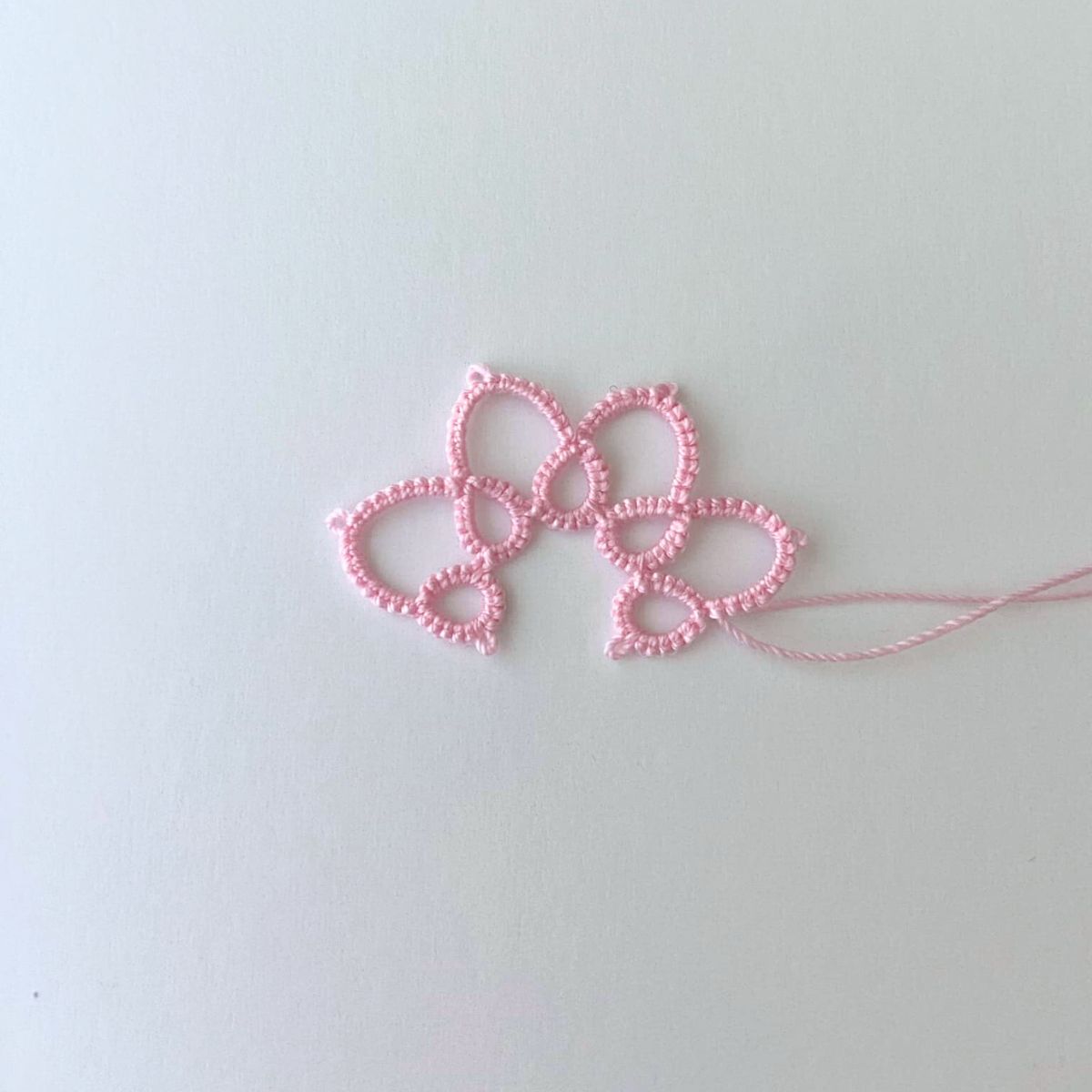 Free Flower Bookmark Tatting Pattern and Tutorial ...