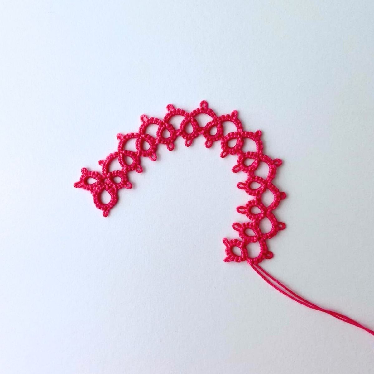 Free and Easy Heart Tatting Pattern and Diagram ...