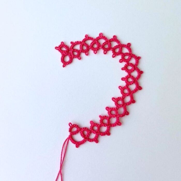 Free and Easy Heart Tatting Pattern and Diagram ...