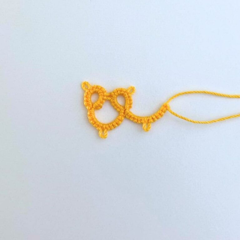 Free Sunny Doily Tatting Pattern and Diagram - NeedlesnBeadsnSweetasCanbe