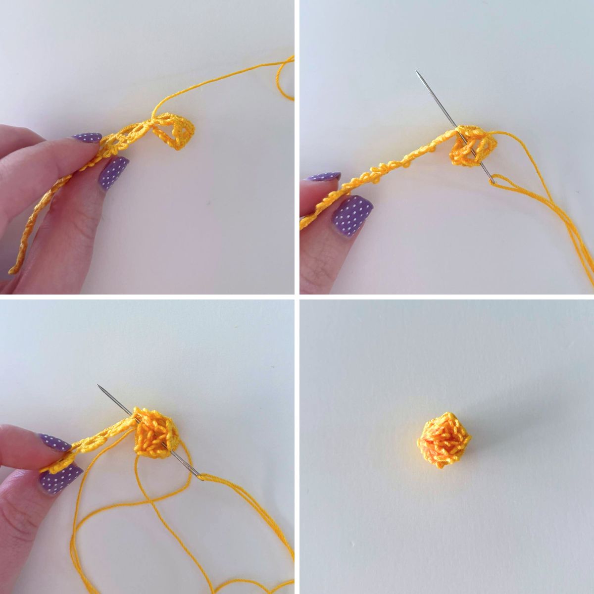 Free Posy Flower Tatting Pattern and Tutorial - NeedlesnBeadsnSweetasCanbe
